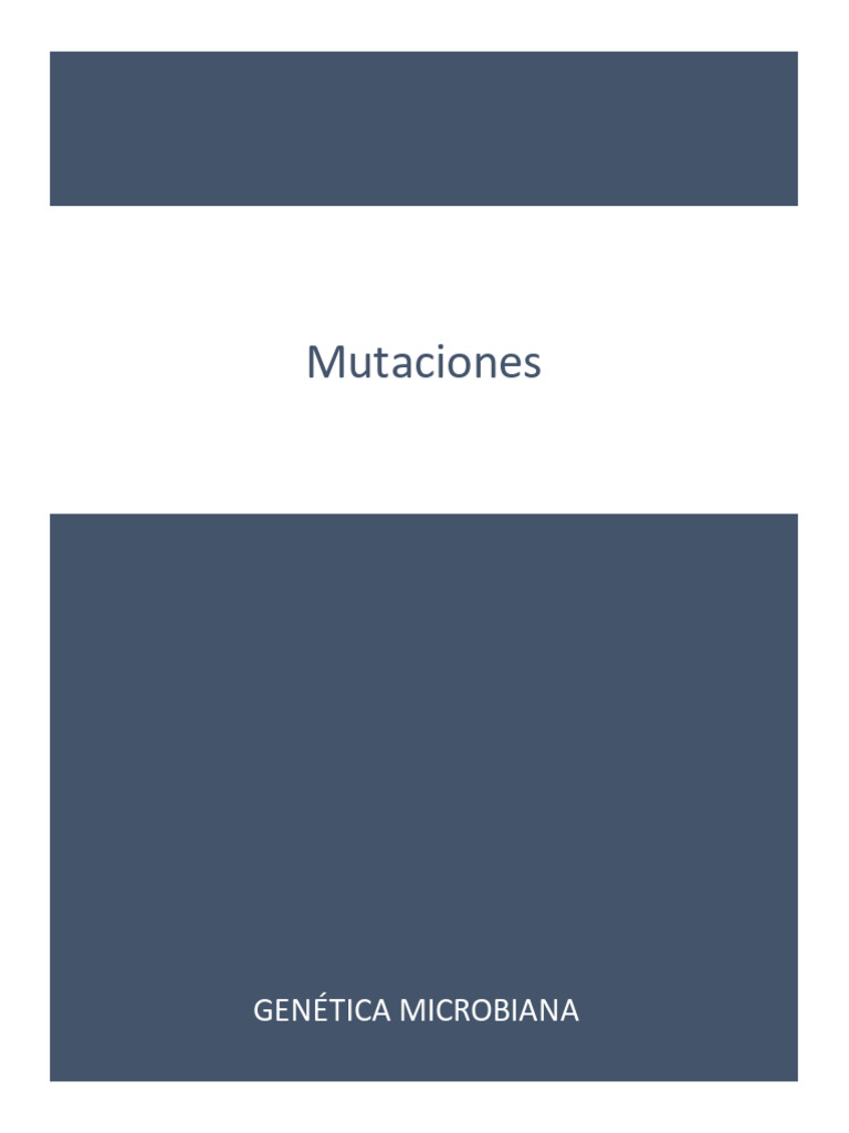 Actividad 4. Mutaciones | PDF | Mutación | Gene