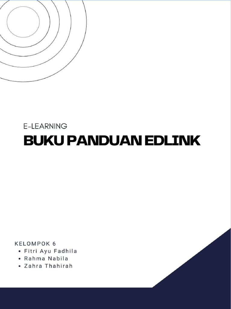 Buku Panduan Edlink | PDF