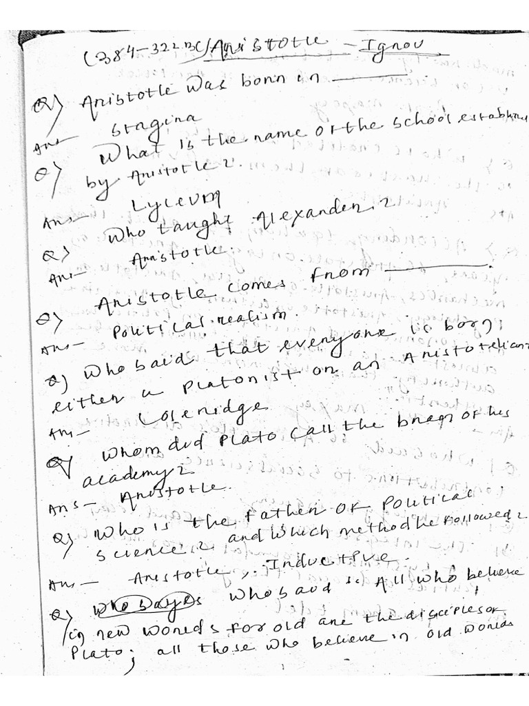 Aristotle | PDF