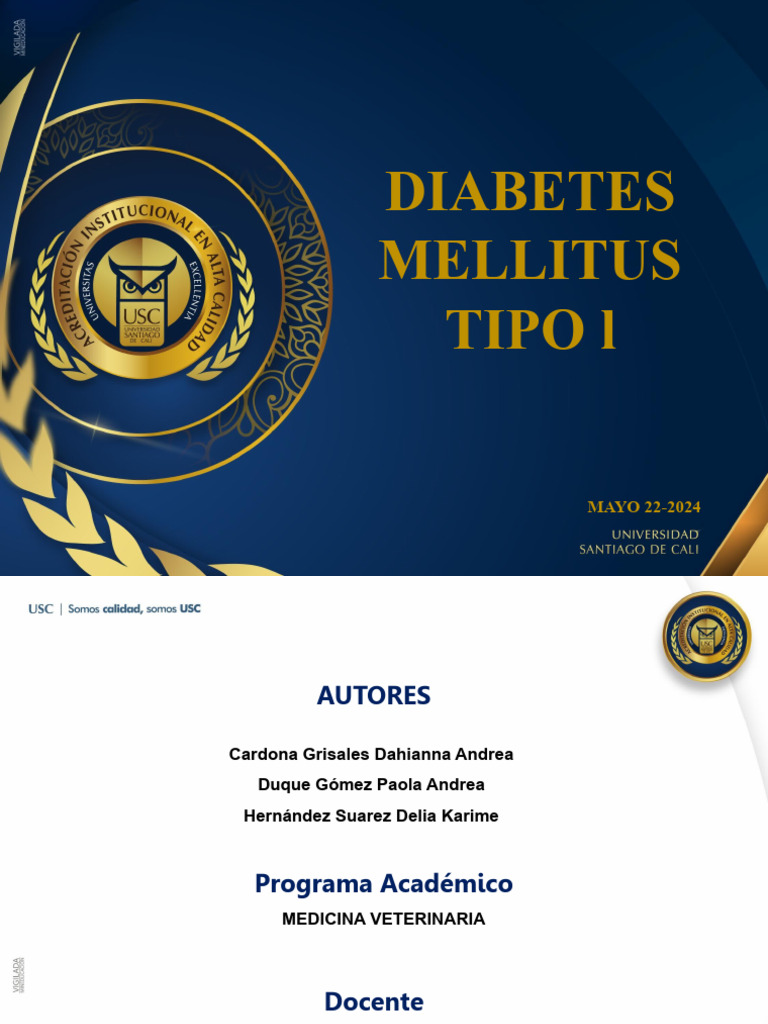 Exposicion Diabetes Tipo 1 | PDF | Diabetes | Insulina
