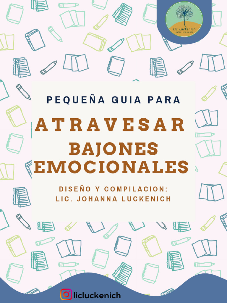 Pequeña Guia para Atravesar Bajones Emocionales | PDF | Las emociones ...