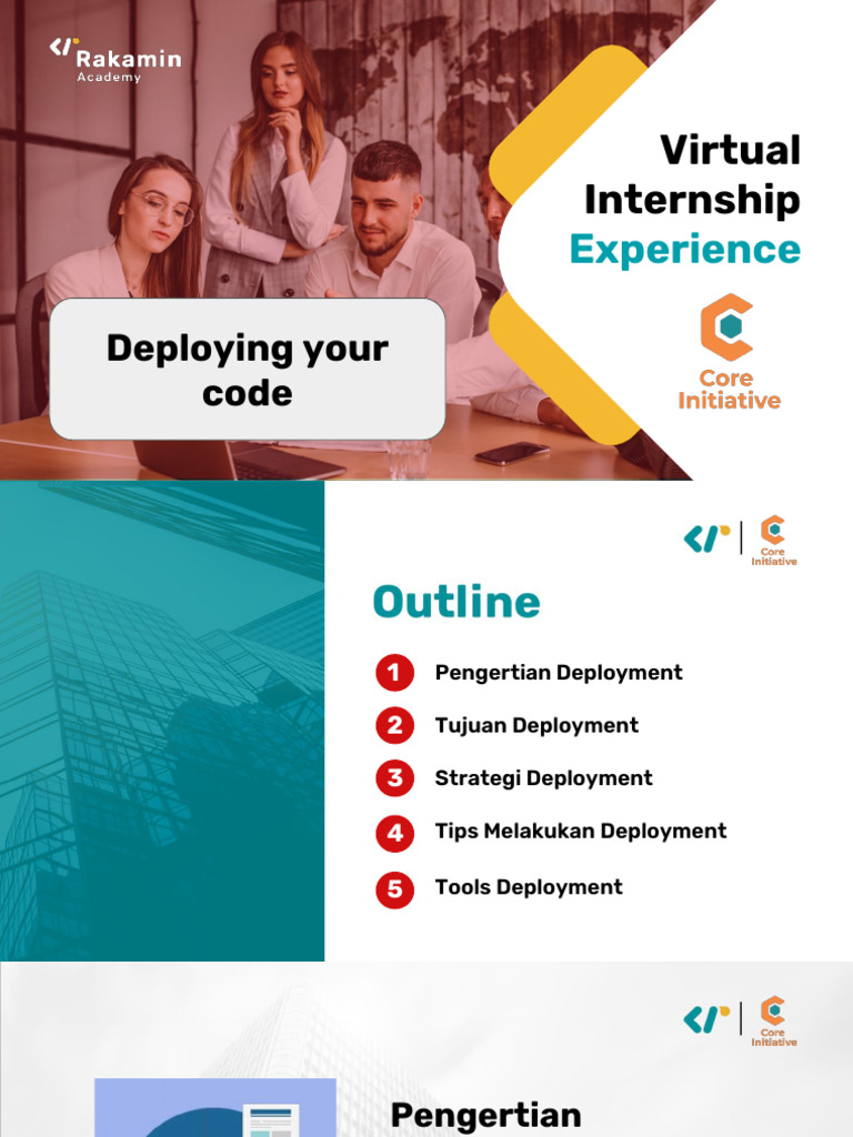 VL 4 Deploying Your Code | PDF | Komputer | Teknologi & Rekayasa