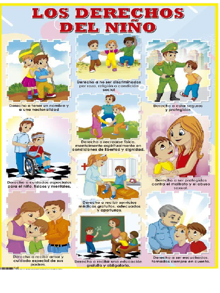 derechos de los ni;os | PDF