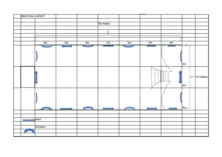 Bach Hall Floor Layout | PDF