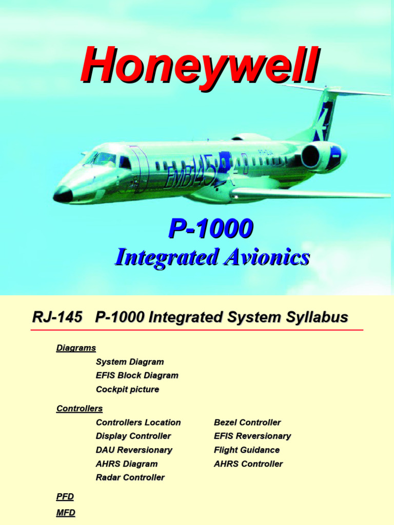 EMBRAER - P1000 Avionics | PDF | Measuring Instrument | Avionics