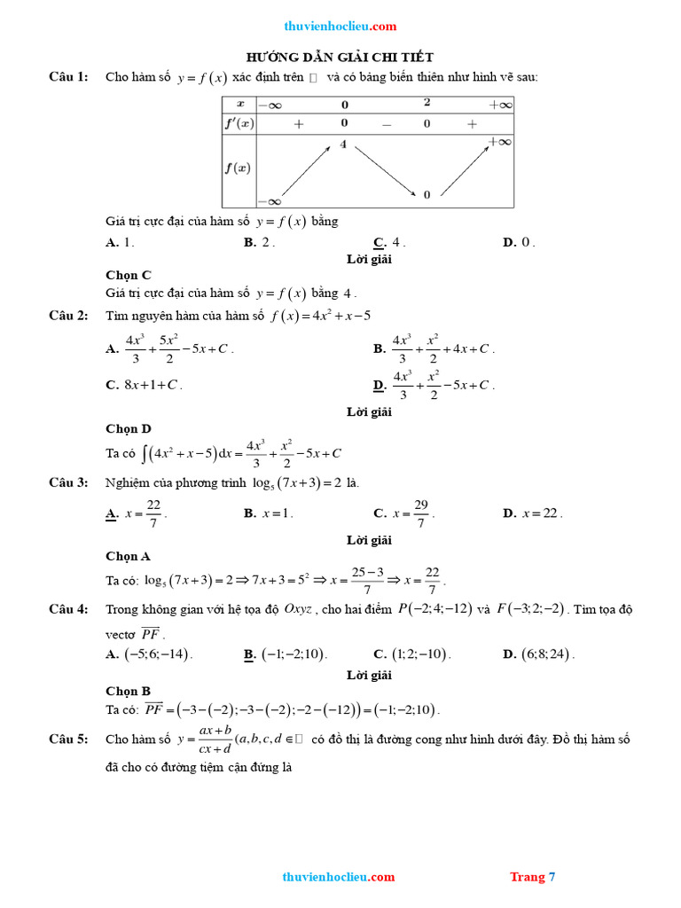 De Thi Thu TN THPT 2024 Toan Phat Trien Tu de Minh Hoa de 9 7 22 | PDF
