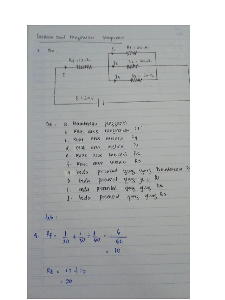 Rangkaian Campuran | PDF