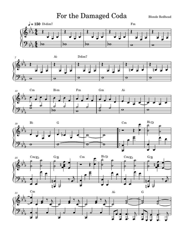 For The Damaged Coda | PDF