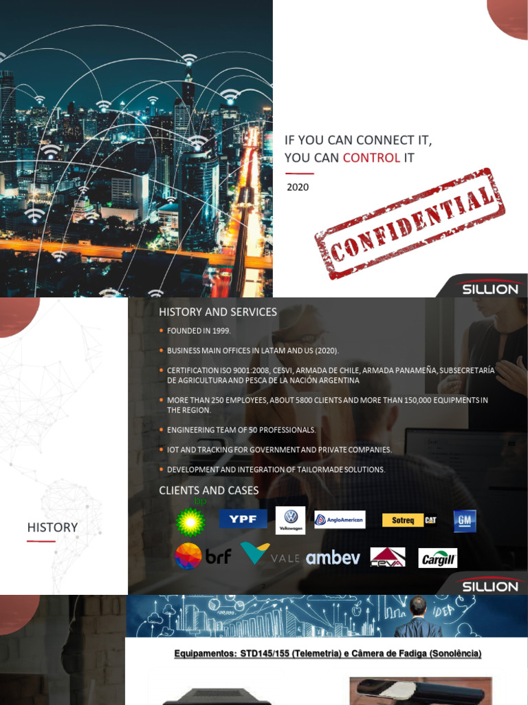 Treinamento Sillion - Contratadas | PDF | Telemetria | Tempo