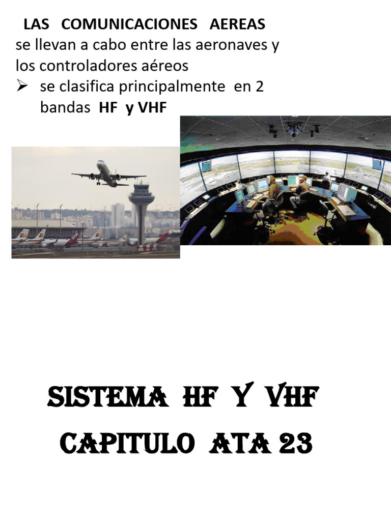 ata 23 comunicaciones | PDF | Aviación | Tecnología de información y ...