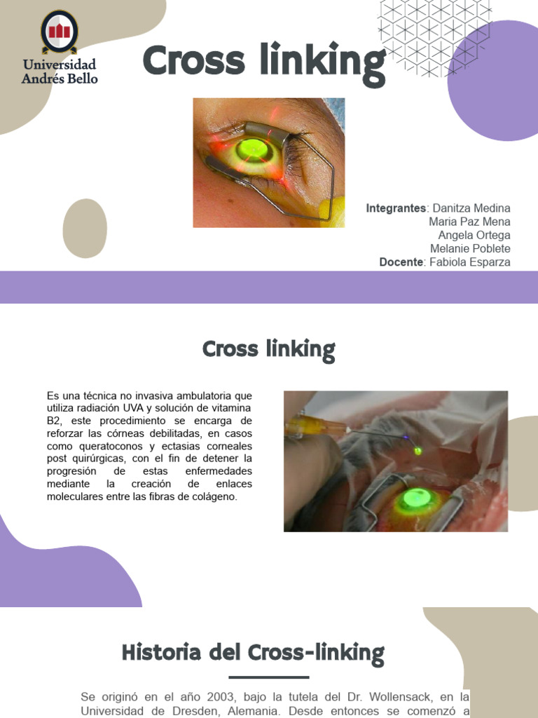 Cross Linking | PDF | Ultravioleta | Córnea