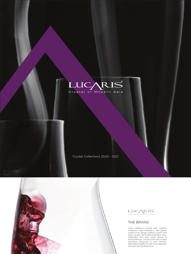 Lucaris Lucaris Crystal Collection 2020-2021 | PDF | Taste | Wine