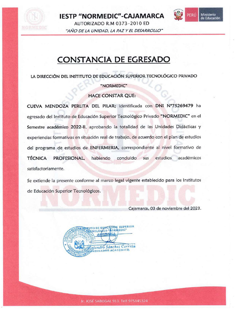 CONTANCIA | PDF