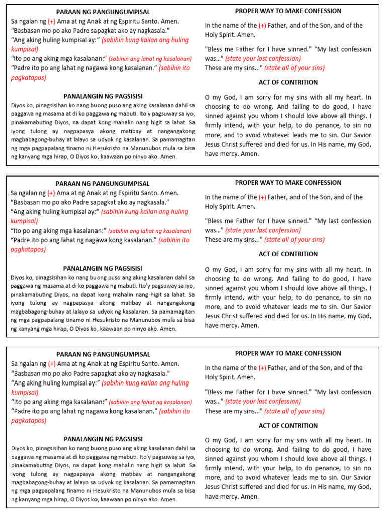 PARAAN-NG-PANGUNGUMPISAL | PDF