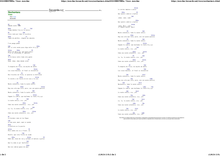 Nochentera SHTML | PDF