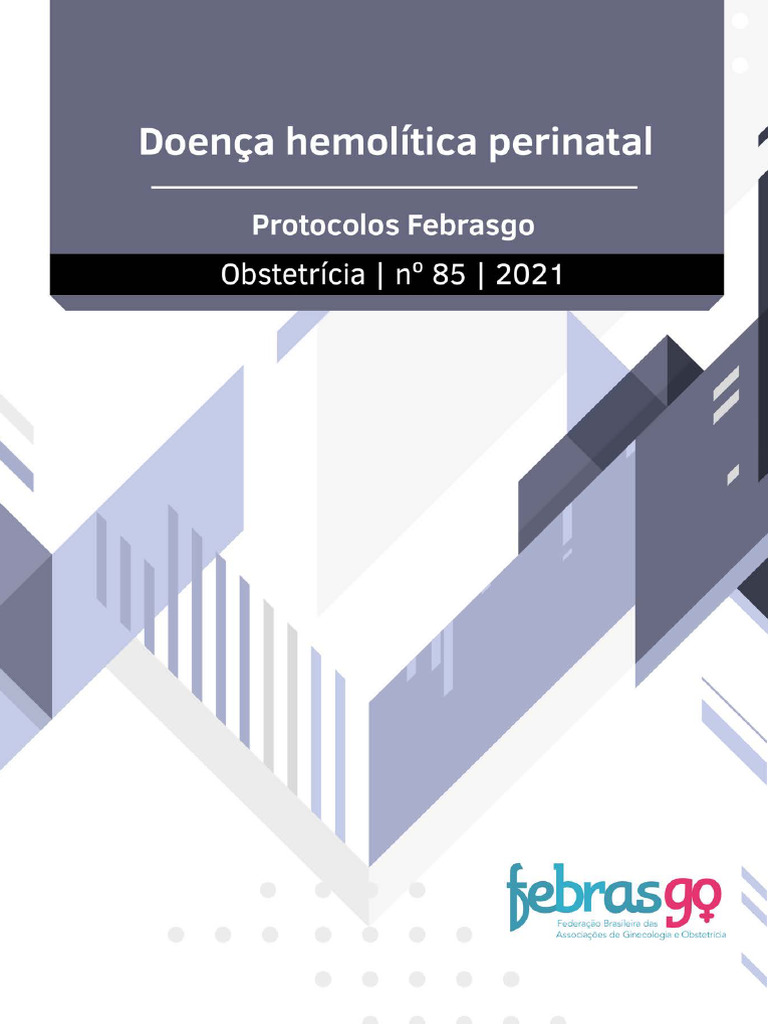 n85 - O - Doena Hemoltica Perinatal | PDF | Gravidez | Anticorpo