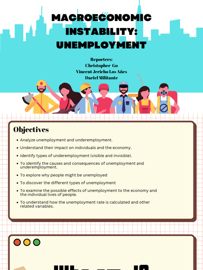 Group 8 - Macroeconomic Instability Unemployment | PDF | Unemployment ...