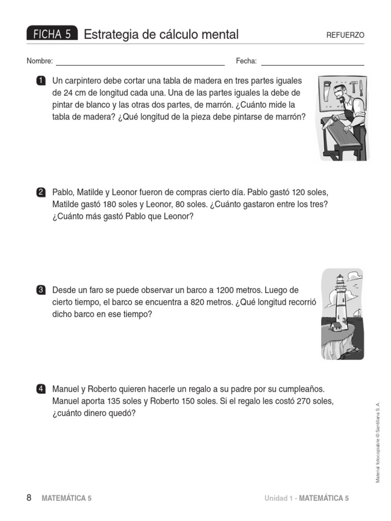 05 Estrategia de Cálculo Mental | PDF