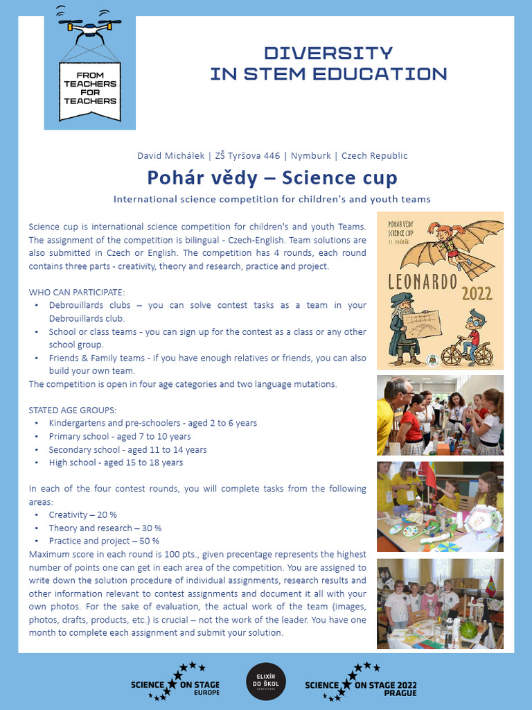 Sons 2022 Guiding Theme D Diversity in Stem Education | PDF ...