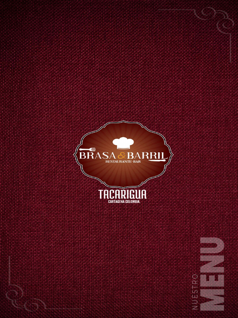 Menú Variado de Brasa y Barril | PDF | Parilla | Mariscos