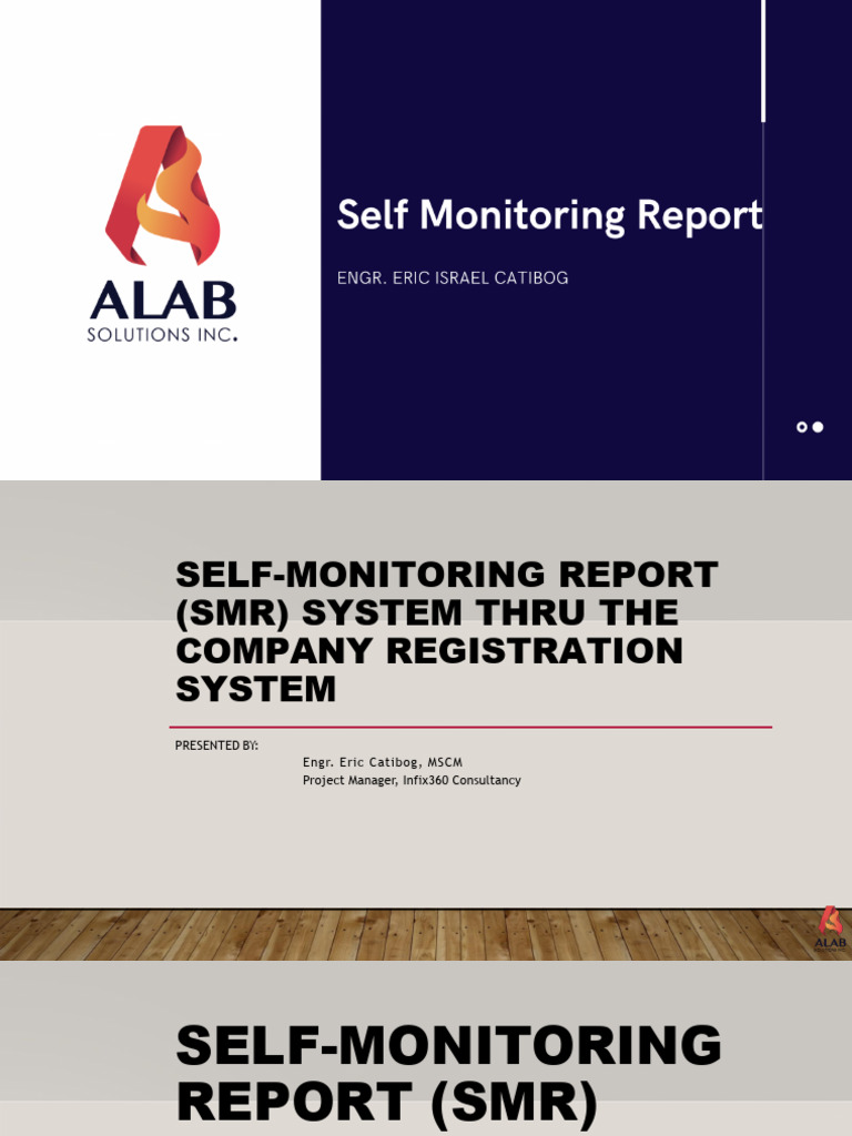 Self Monitoring Report | PDF