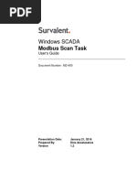 ModScan32 Manual | PDF | Window (Computing) | Databases