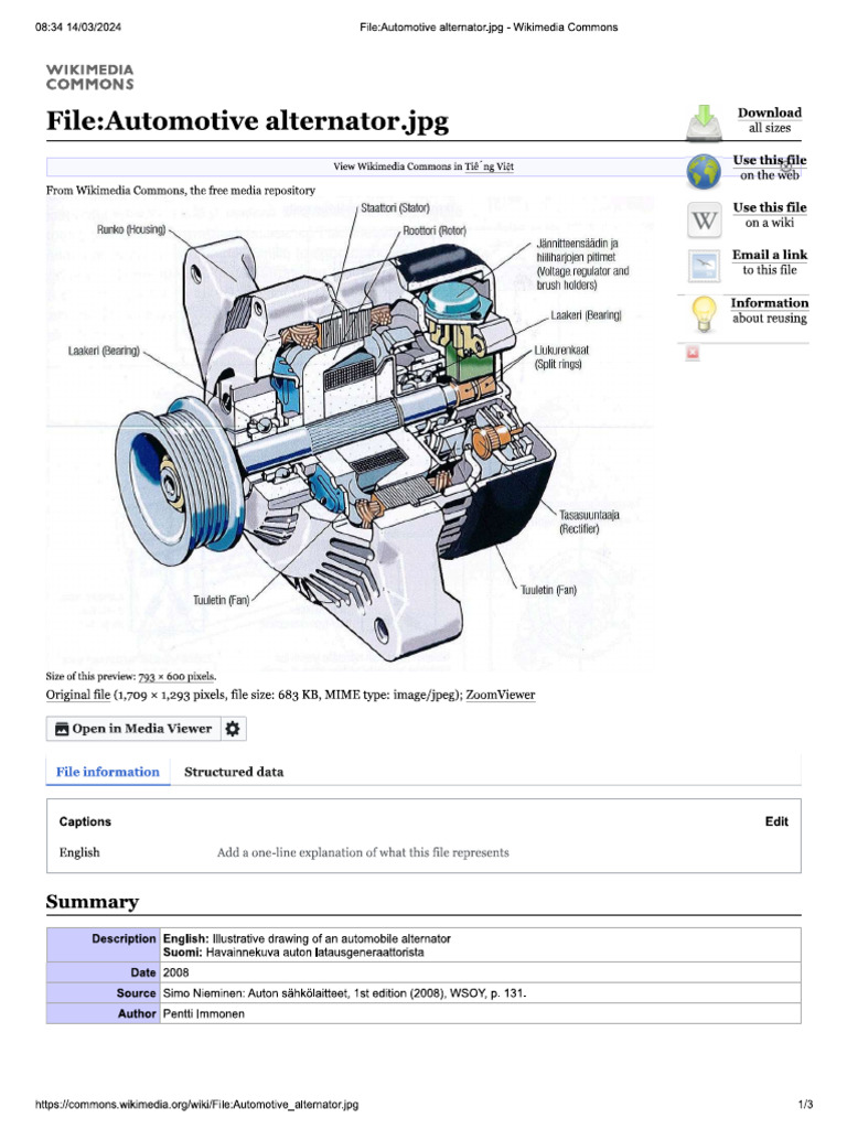 Alternator Breakout Part | PDF