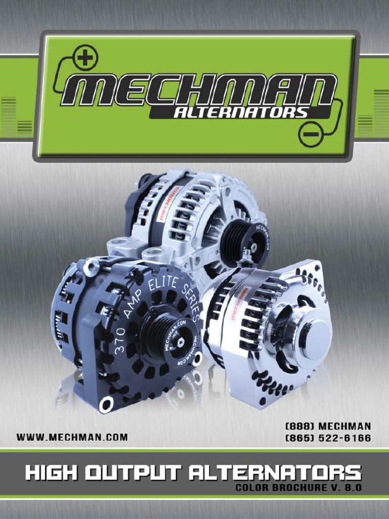Alternator Mechman 2018 Catalog Low Res | PDF