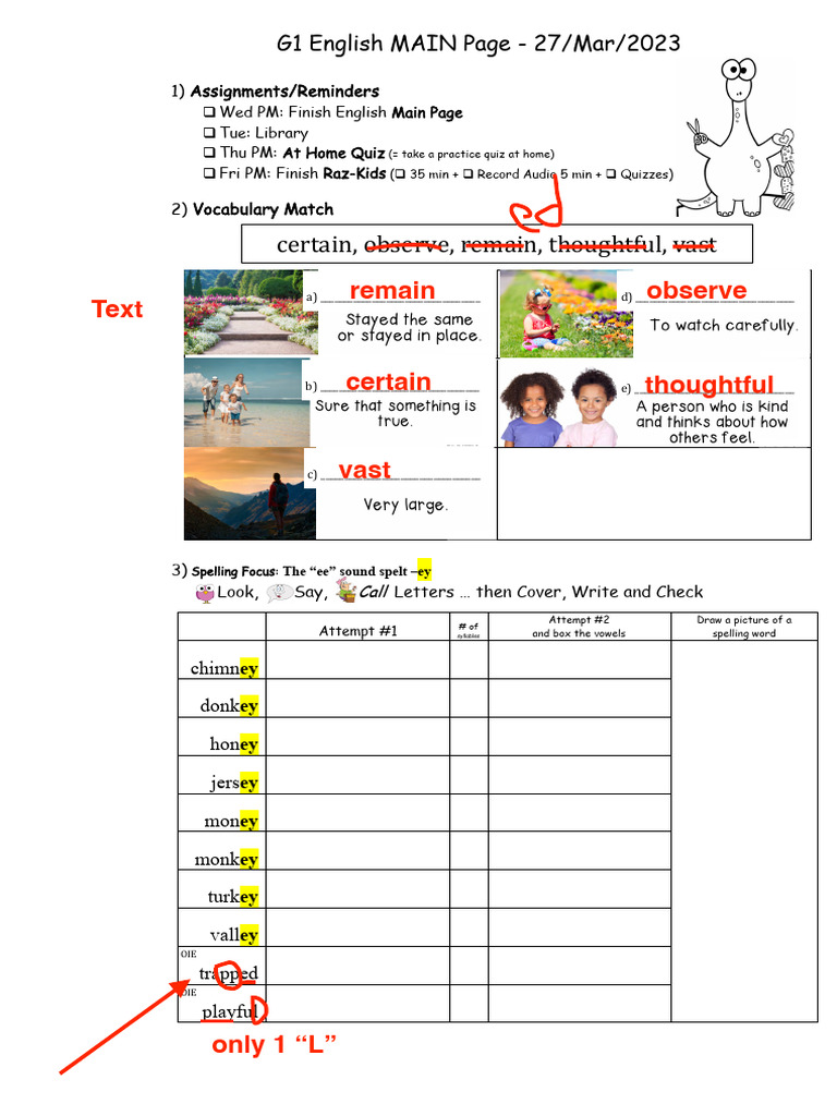 G1T401 Eng Main Page | PDF | Language Arts & Discipline | Home & Garden