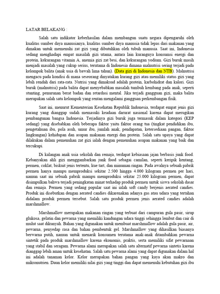 Latar Belakang Part-1 (Belum Fix) | PDF | Ilmu Sosial | Teknologi & Rekayasa