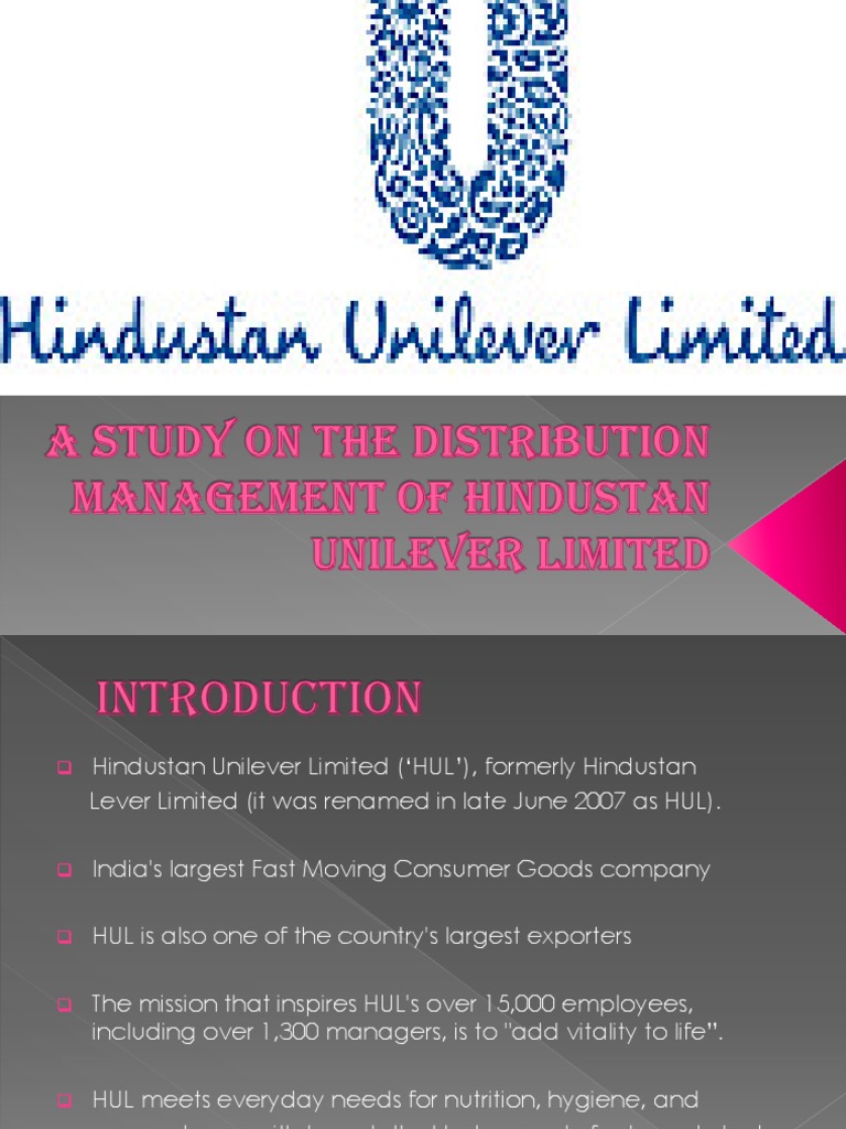 Hul | PDF | Retail | Sales