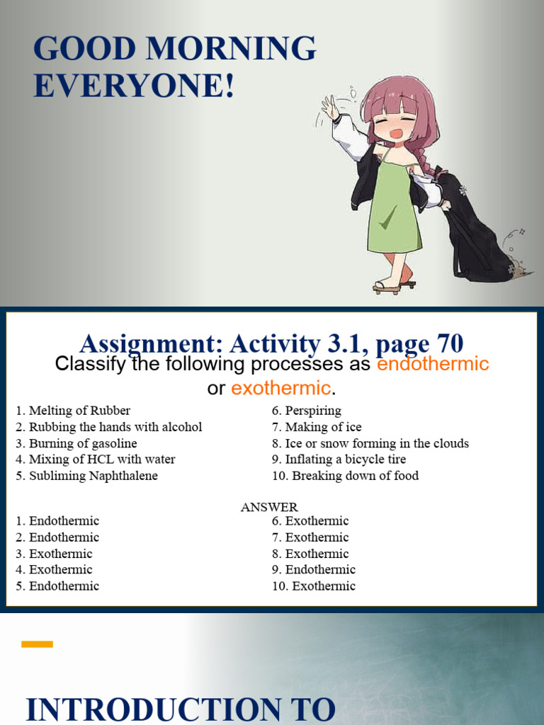 Gen Chem 2-Chapter 3 Lesson 3-4 | PDF | Heat | Thermodynamics