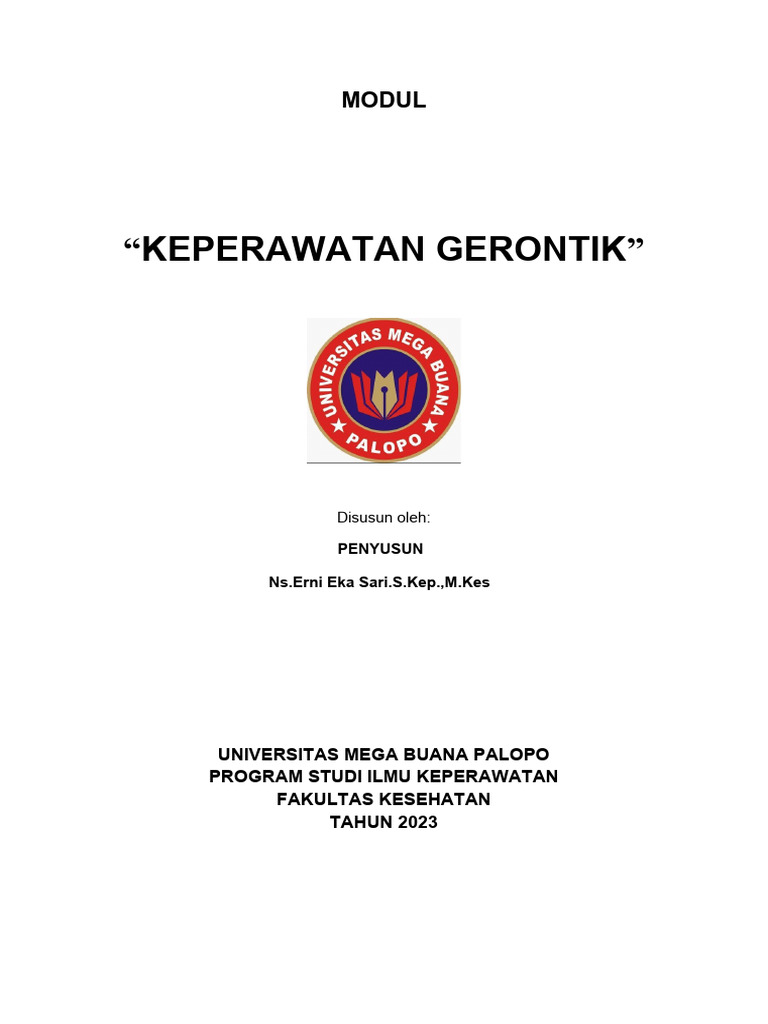 MODUL 3 Keperawatan Gerontik | PDF