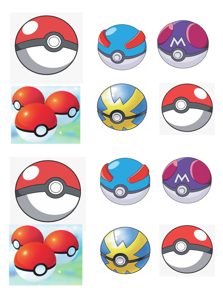 Aoliques de Pokebolas | PDF