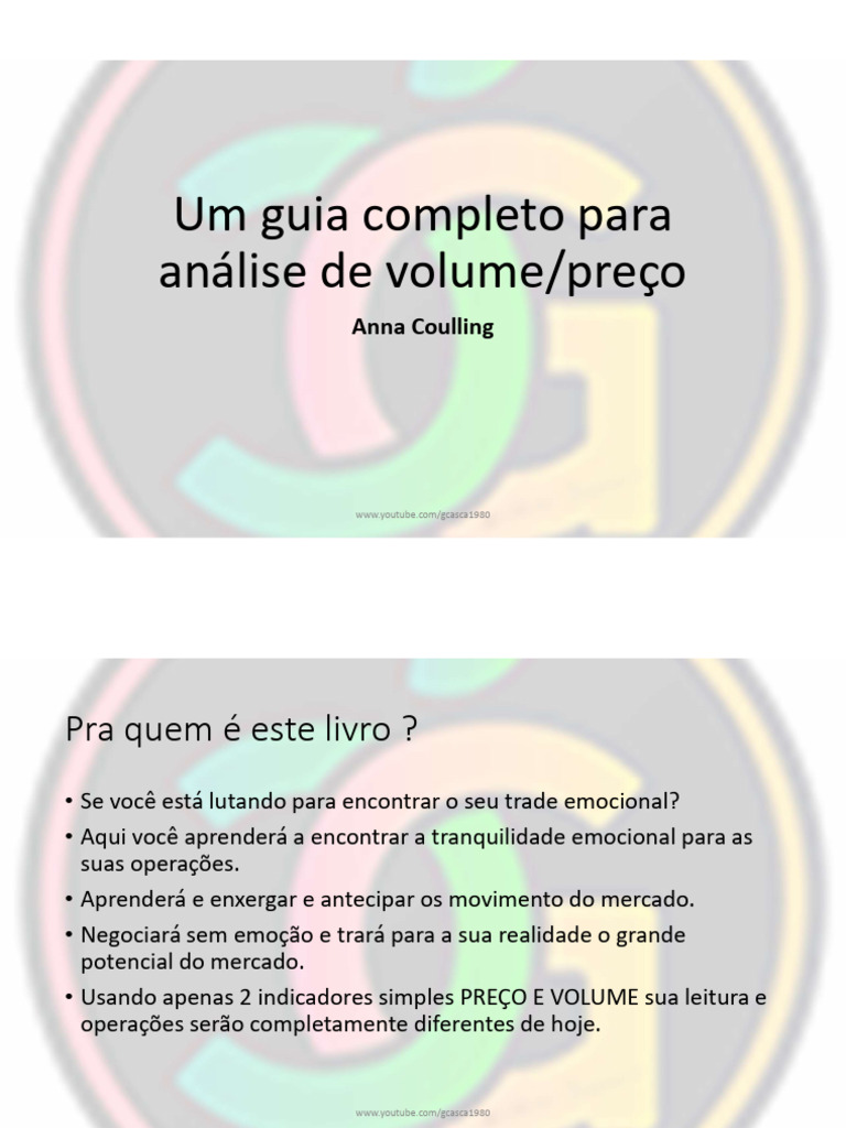 Um Guia Completo para Analise de Volume Preço Anna Couling | PDF ...