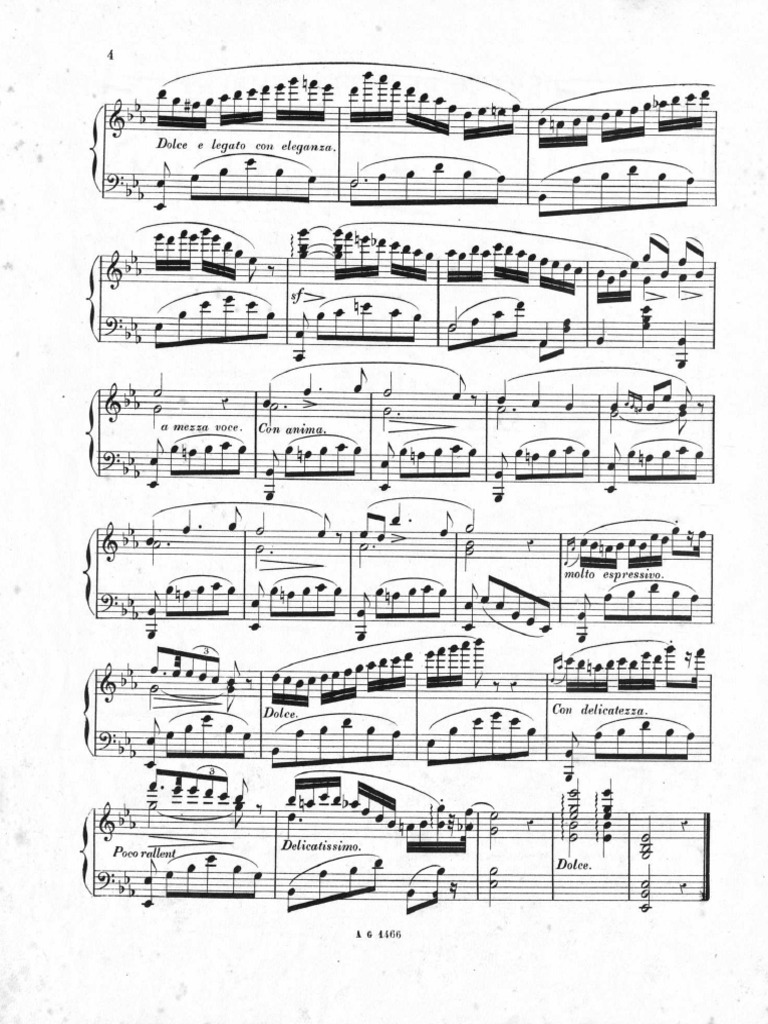 Giuseppe Concone-Op44 Études Expressives 4 | PDF