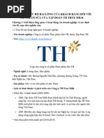 PHÂN TÍCH SỨ MỆNH, TẦM NHÌN CỦA DOANH NGHIỆP VINAMILK | PDF