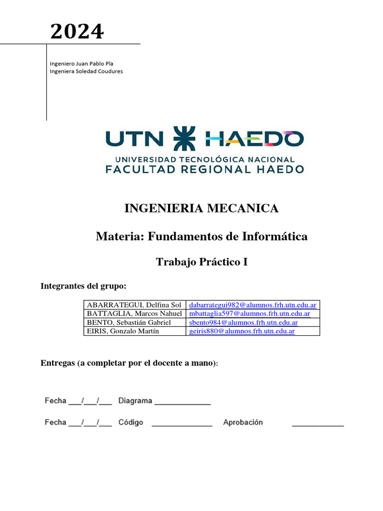 TP Informatica | PDF | Archivo de computadora | Ingeniería de software