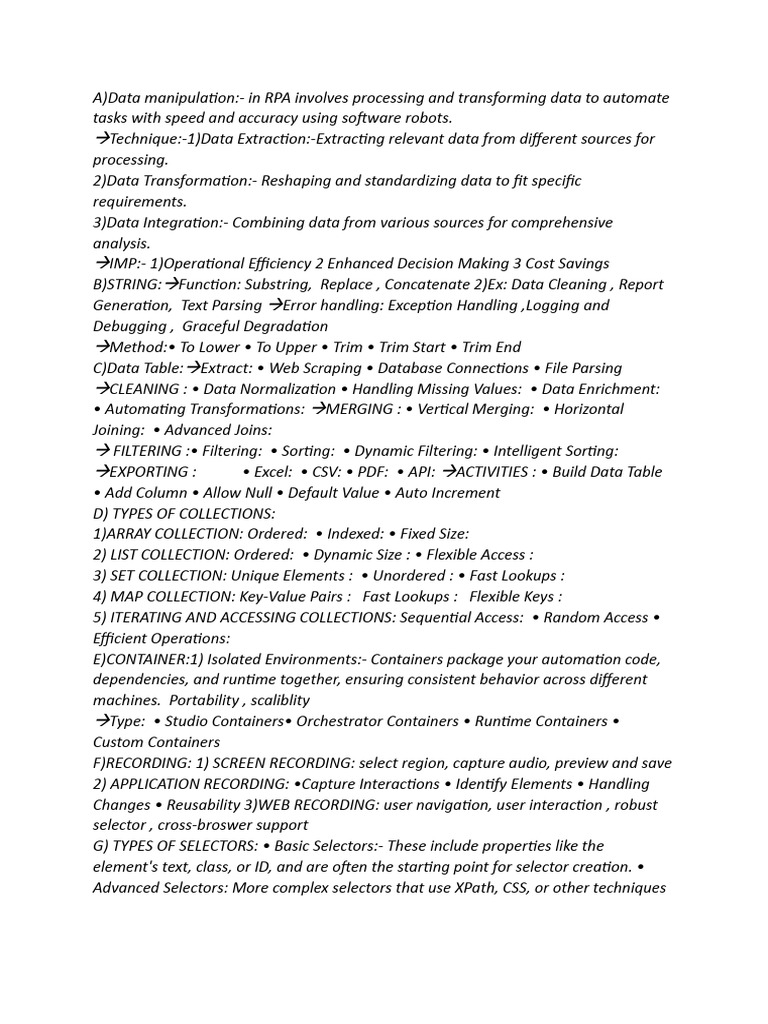 RPA | Download Free PDF | Computer Data | Computing