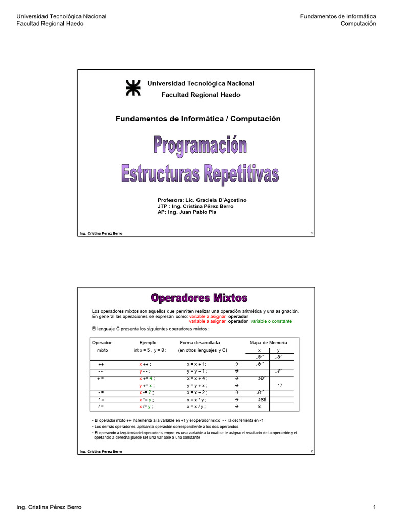 Programacion_Parte03 | PDF | Variable (informática) | Ingeniería Informática