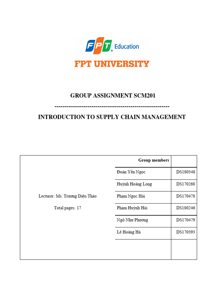 SCM VinFast Group Assignment 1 | PDF | Electric Vehicle | Sustainability