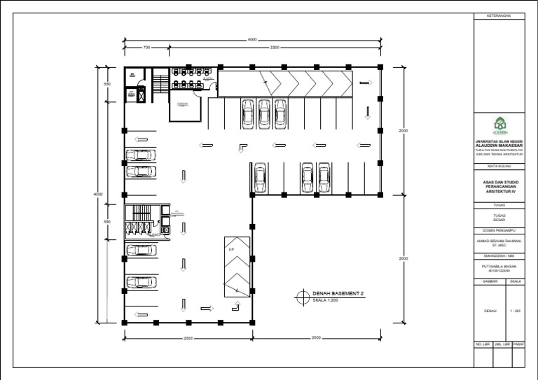 Denah Basement 2-Model | PDF