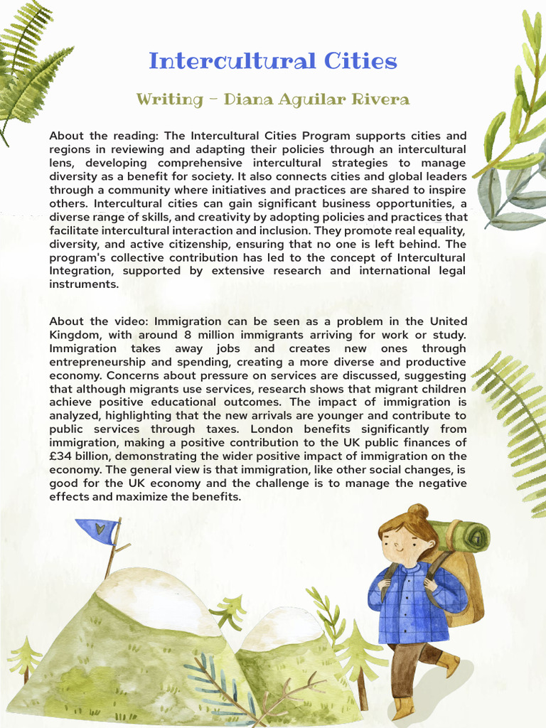 Intercultural Cities | PDF | Finance & Money Management | Social Science