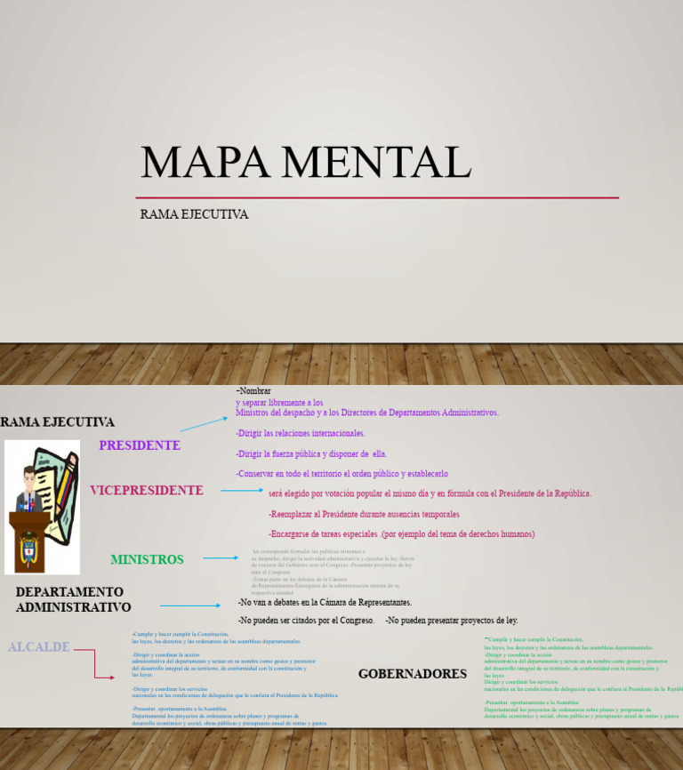 mapa MENTAL constitución | PDF | Gobernancia | Gobierno