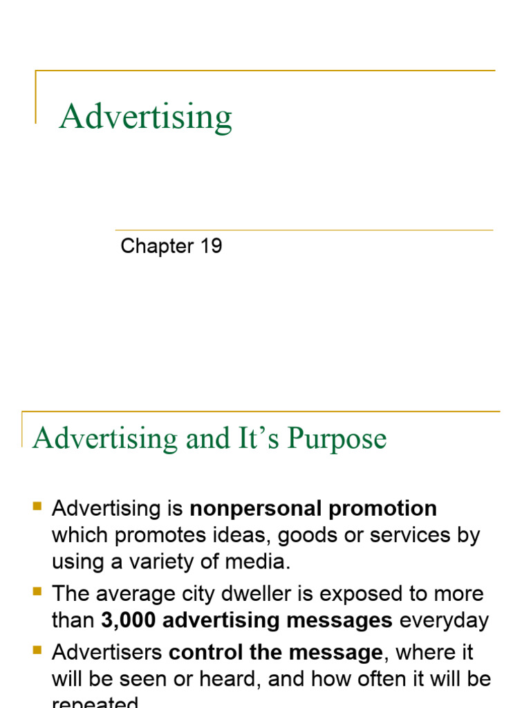 Advertising Types and Strategies | PDF | Advertising | Mass Media