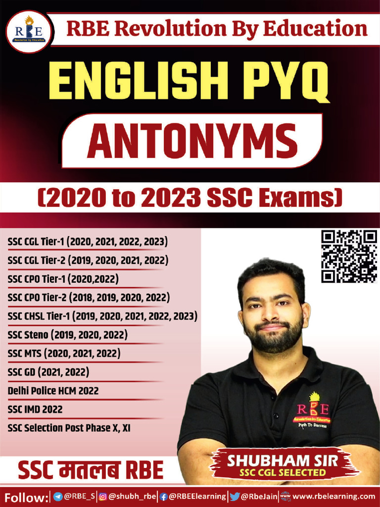 Antonyms Objective | PDF | Digital Technology | Computer File Formats