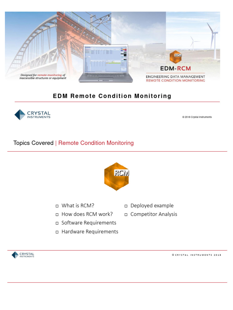 Crystal Instruments EDM RCM | PDF | Computer Network | Internet