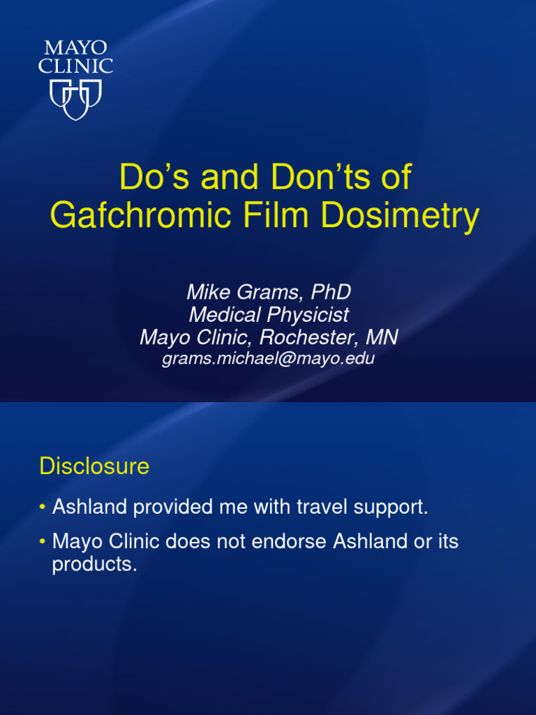 RCF Dosimetry | PDF | Dosimetry | Image Scanner