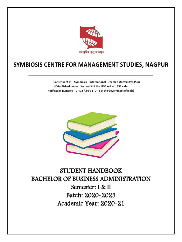 Student Handbook 2020-23_FYBBA | PDF | Demand | Supply (Economics)