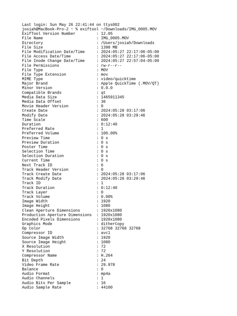 Terminal Saved Output | Download Free PDF | Multimedia | Film And Video Technology